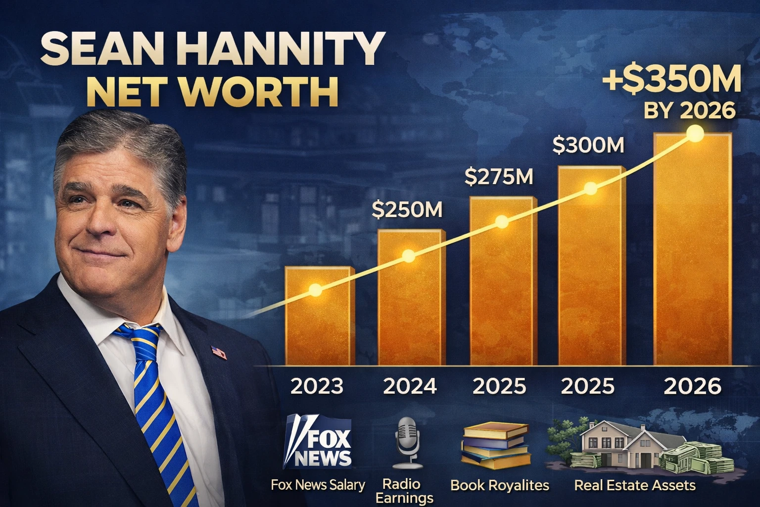 Hannity Net Worth: Wealth, Income & Assets In 2025-26