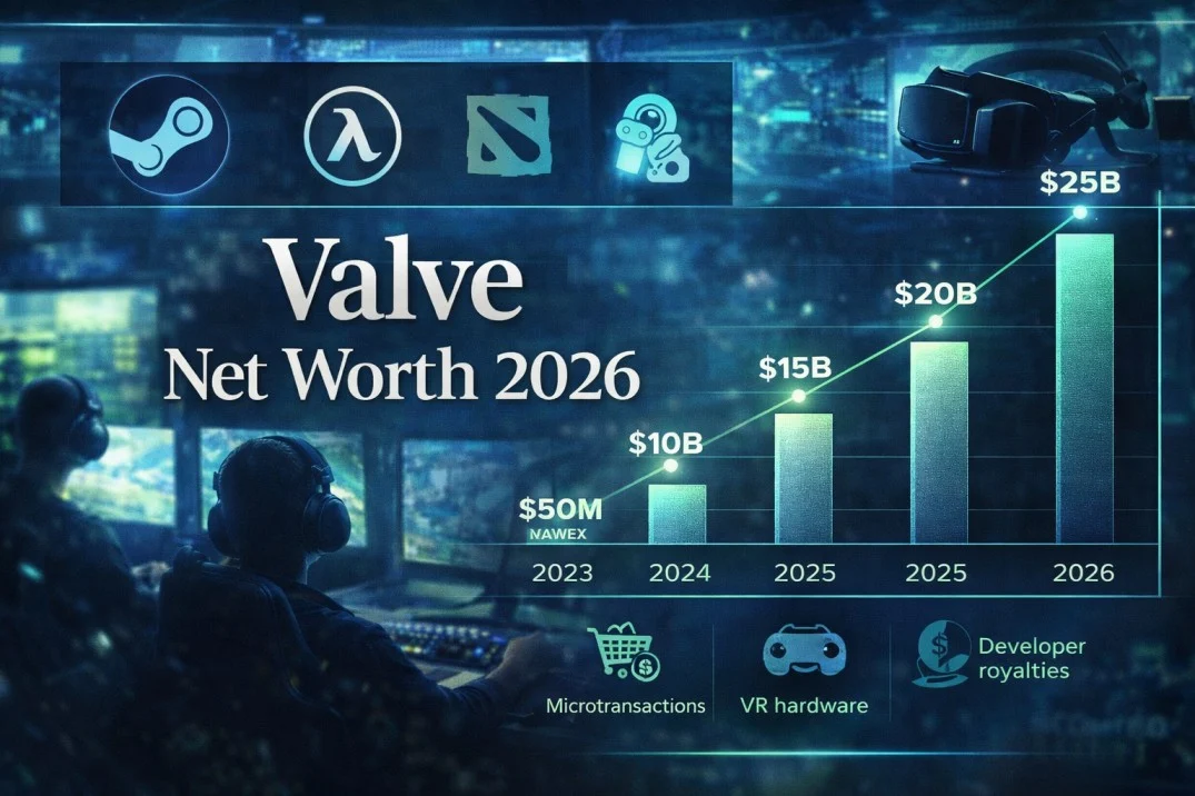 Valve Net Worth: Gaming Giant Revenue and Valuation In 2026